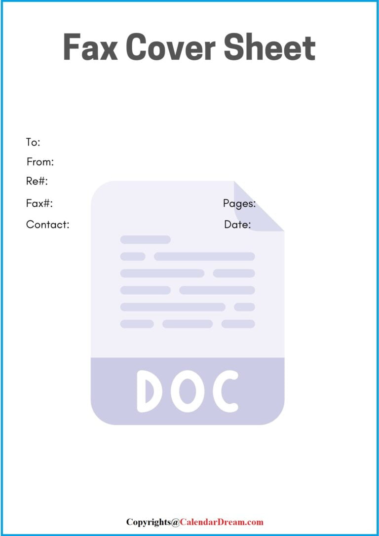 How To Use Google Docs Fax Cover Sheet [PDF]